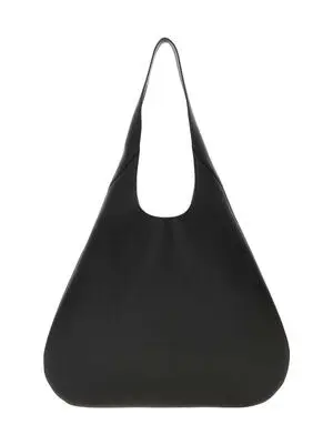 Carven Leather Tommaso Shopping Bag - Black