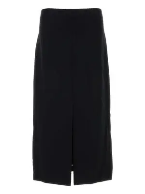 Carven Crepe Skirt - Black