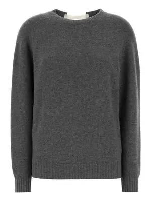 Carven Dark Grey Cashmere Sweater - Gray