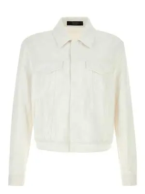 Gucci Denim Jacket - White