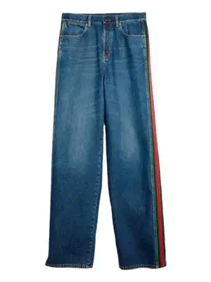 Gucci Denim Baggy Pants - Multicolor