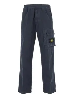 Stone Island Utility Cargo Trousers - Blue