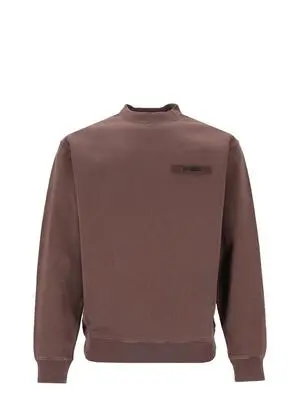 Jacquemus Cotton Sweatshirt - Brown