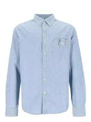 Celine Shirt With Pocket - Blue