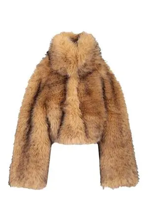 ROTATE BY BIRGER CHRISTENSEN Rotate Women Short Fur Jacket