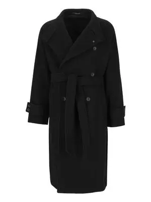 Tagliatore Heron Coat - Black