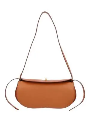 Celine Hot Dog Bag - Brown