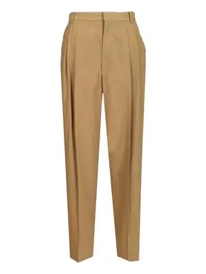 Celine Montauk Wool Trousers - Cream