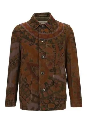 Dries Van Noten Braxton Paisley Print Jacket - Multicolor