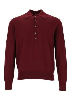 Dries Van Noten Muano Wool Polo Shirt - Multicolor