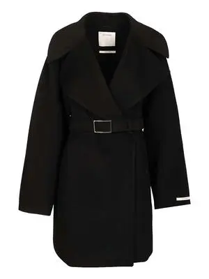 Sportmax Spxpagine Coat - Black