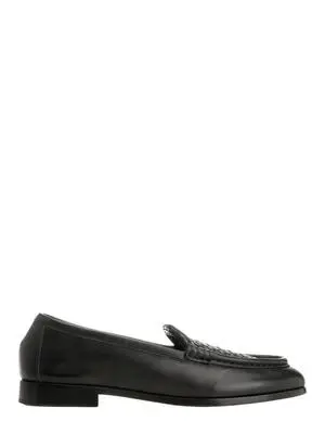 Bottega Veneta Silenzio Loafers - Black