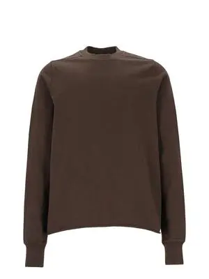 Rick Owens Cotton Jersey Sweatshirt - Brown