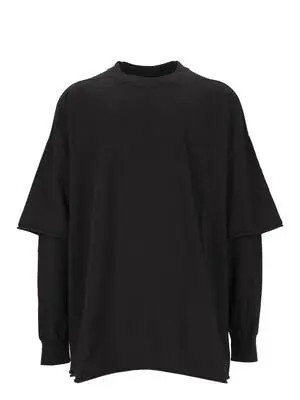 Rick Owens Tommy Hustler Sweatshirt - Black