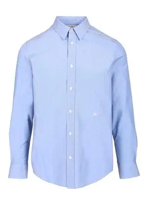 Celine Classic Cotton Poplin Shirt - Blue