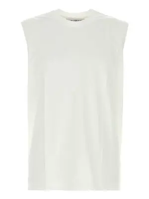Our Legacy Cotton Oversize Tank Top - White