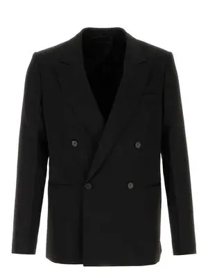 Fendi Black Wool Blazer - Multicolor