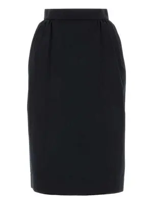 VIVIENNE WESTWOOD Midnight Cotton Blend Skirt - Blue