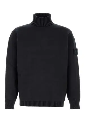 Stone Island Midnight Stretch Cotton Sweater - Blue