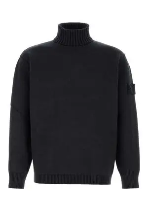 Stone Island Midnight Stretch Cotton Sweater - Blue