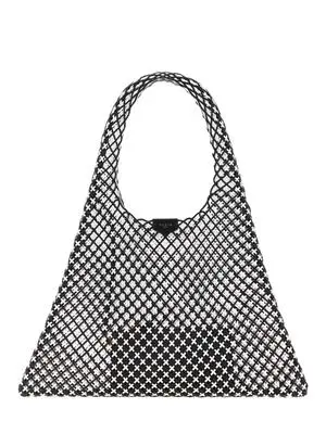 Alaïa Two-tone Mesh One Piece Shopping Bag - Multicolor