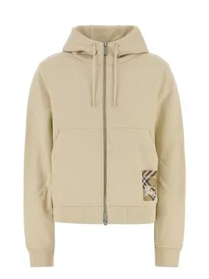 Burberry Burberry Women Sand Cotton Sweatshirt Brown