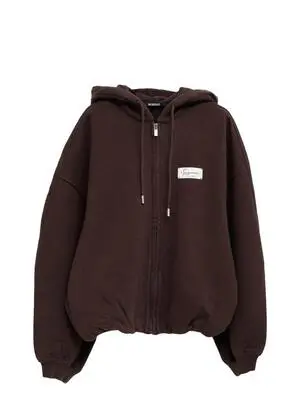 Jacquemus Logo Cotton Hoodie - Multicolor