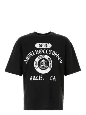 Amiri Cotton Oversize T-shirt - Black