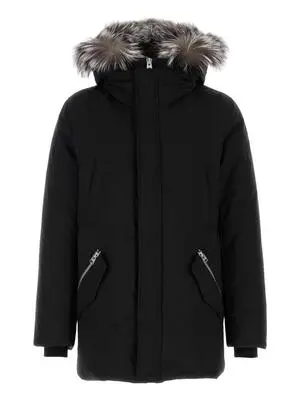 Mackage Nylon Blend Edward Down Jacket - Black