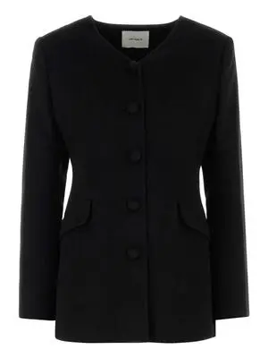 LISA YANG Wool Blend Blazer - Black