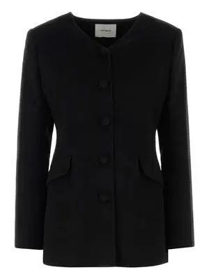 LISA YANG Wool Blend Blazer - Black