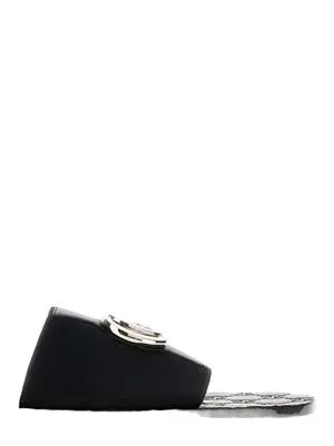 GUCCI Gucci Men Black Fabric Riviera Slippers