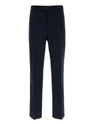 FERRAGAMO Navy Wool Pant - Blue