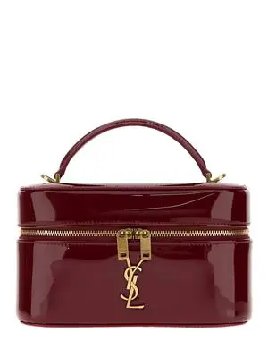 Saint Laurent Tiziano Leather Gaby Handbag - Red