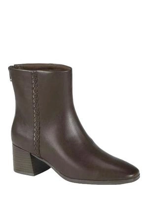 BARETRAPS Wakely Block Heel Bootie - Dark Brown