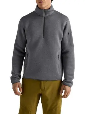 Arc'teryx Covert Half Zip Fleece Pullover - Void Heather