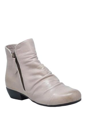 Miz Mooz Cammi Leather Bootie Stone