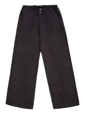 ODDLI Linen Pants - Black
