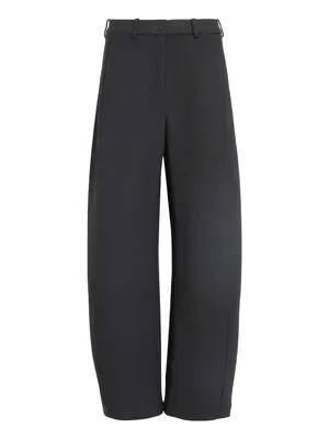 Stine Goya Sharp Pleat Wide Leg Pants - Black