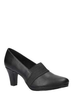 EASY WORKS BY EASY STREET Donya Faux Leather Pump - Black