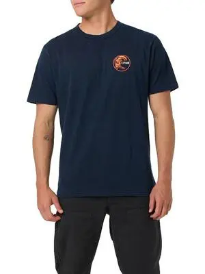 O'Neill Seaworthy Cotton Graphic T-shirt - Navy