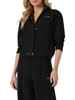 Guess Marilu Full Zip Jacket Jet Black