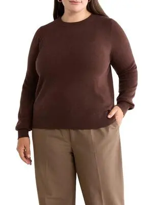 NORDSTROM Cashmere Crewneck Sweater
