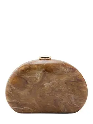 MANGO Oval Clutch