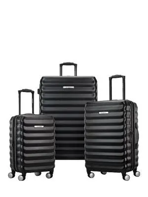 SAMSONITE Element Hardside Expandable 3 Piece Luggage Set - Alpine Black
