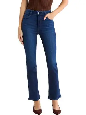 Paige Cindy High Waist Straight Leg Jeans - Cirques