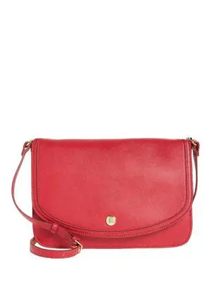 Mango Dalma Faux Leather Crossbody Bag Red