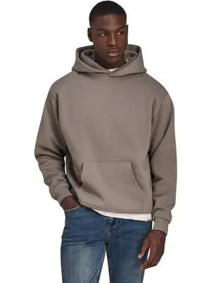 HERA Grafitti Print Oversized Hoodie - Marsh Grey