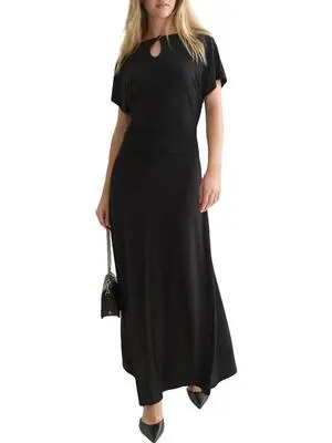SCOTCH & SODA Ruched Maxi Dress