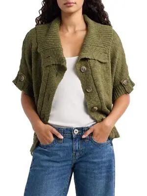 BDG URBAN OUTFITTERS Batwing Peacoat Cardigan